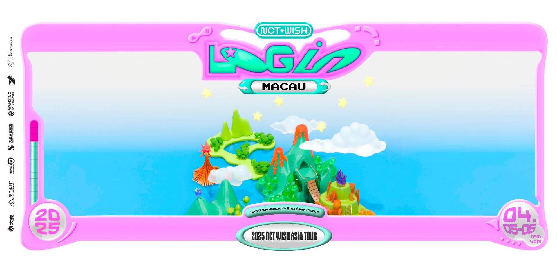 2025 NCT WISH ASIA TOUR LOG in MACAU | Broadway Macau